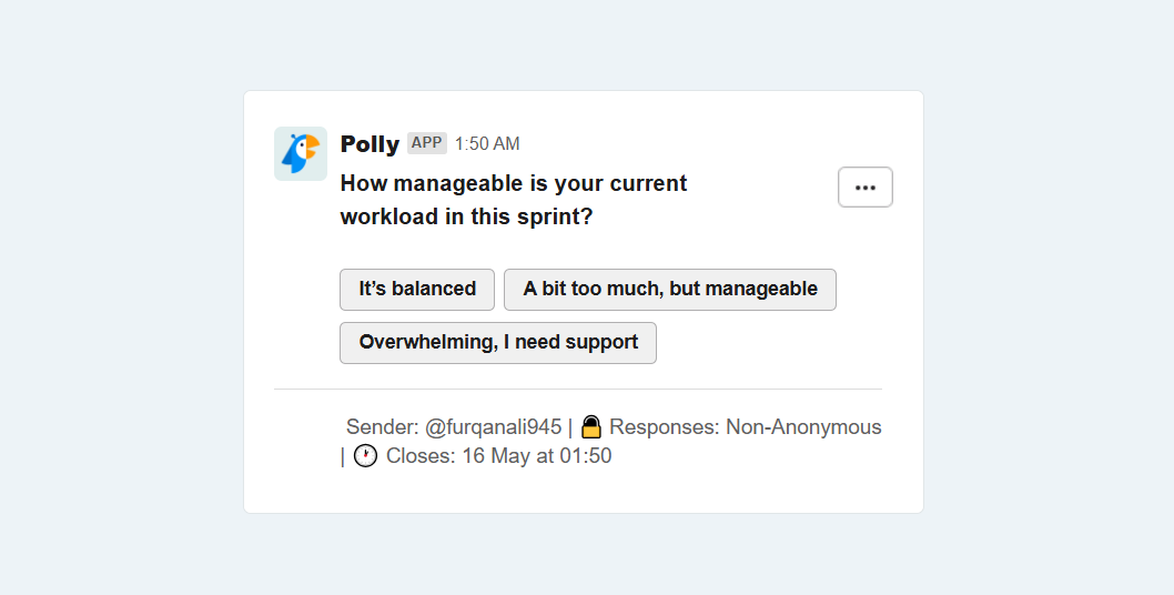 Workload Balance
